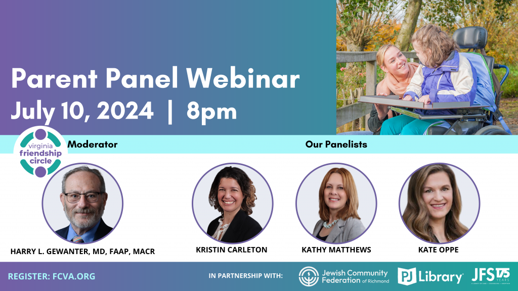 FCVA Parent Panel - Friendship Circle of Virginia